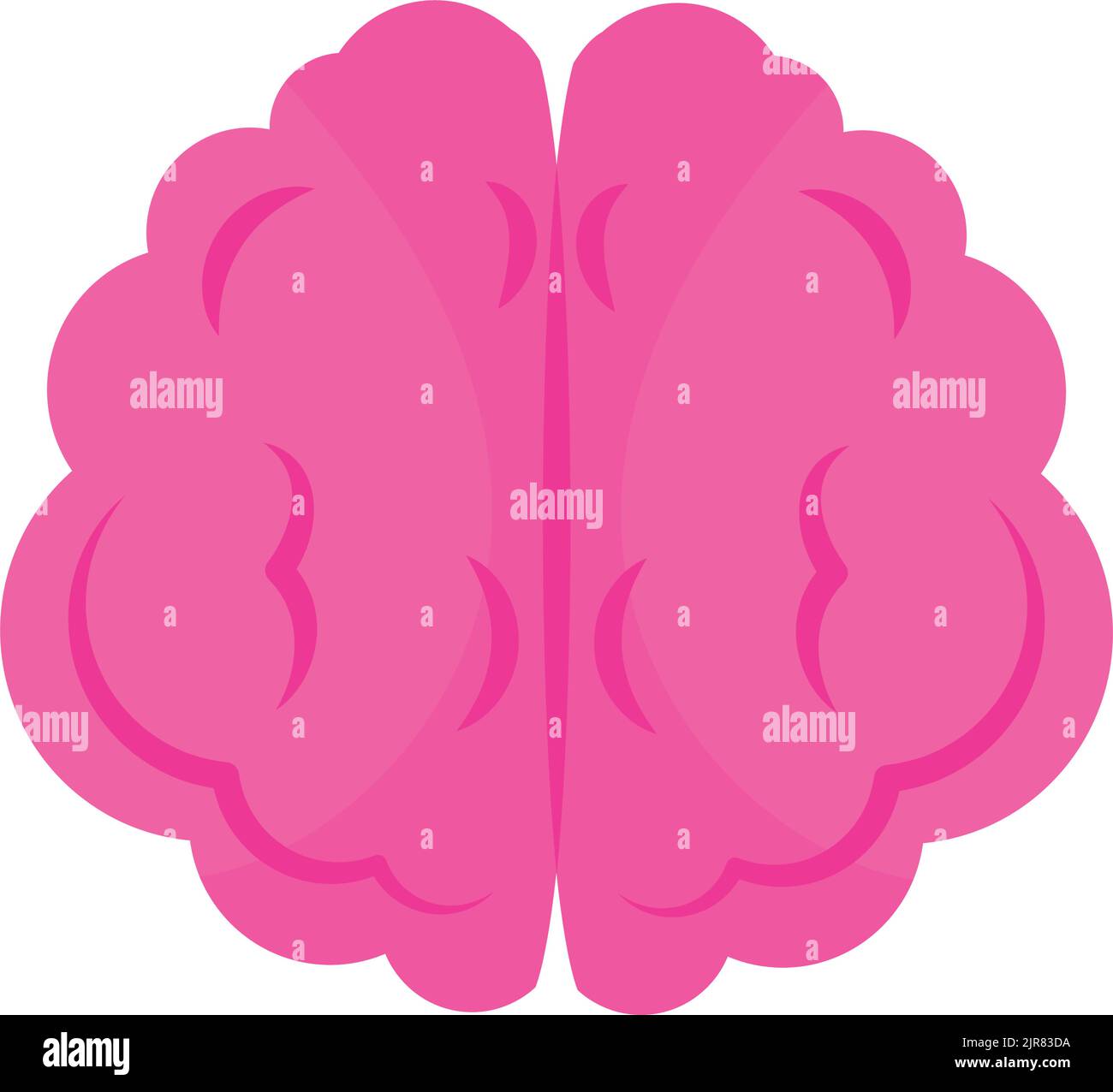 pink brain icon Stock Vector Image & Art - Alamy
