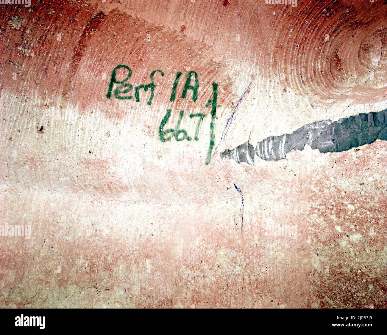 A801252 U12G PERFORATION TEST SHARON FINLEY NOV 5 80 EG&G/NTS PHOTO LAB ...