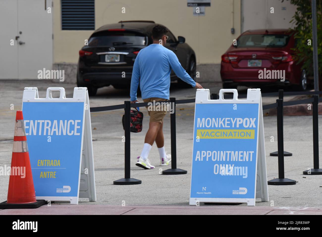 Miami Beach, Florida - August 22: Two facilities open free Monkeypox ...