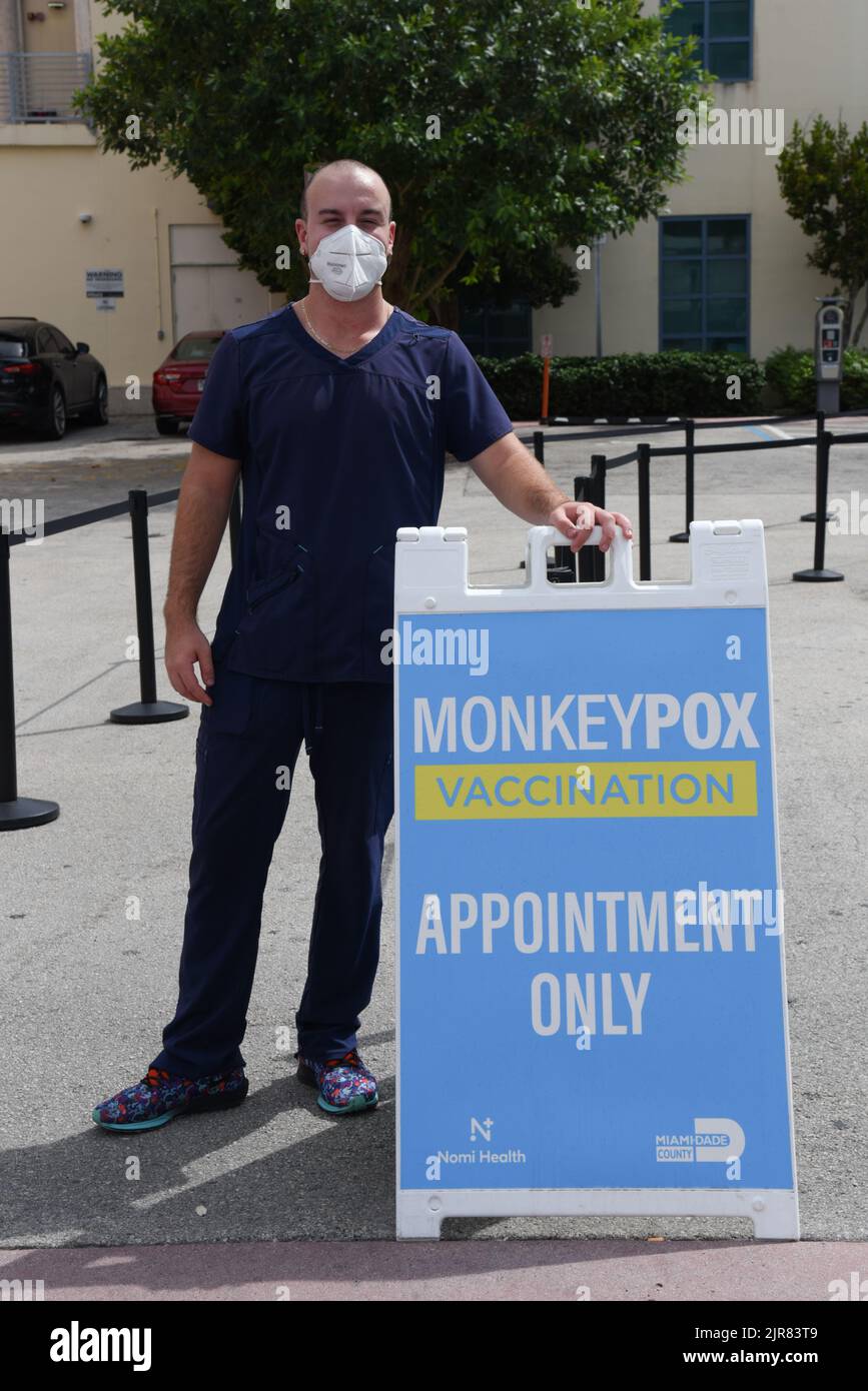 Miami Beach, USA. 22nd Aug, 2022. Miami Beach, Florida - August 22 ...