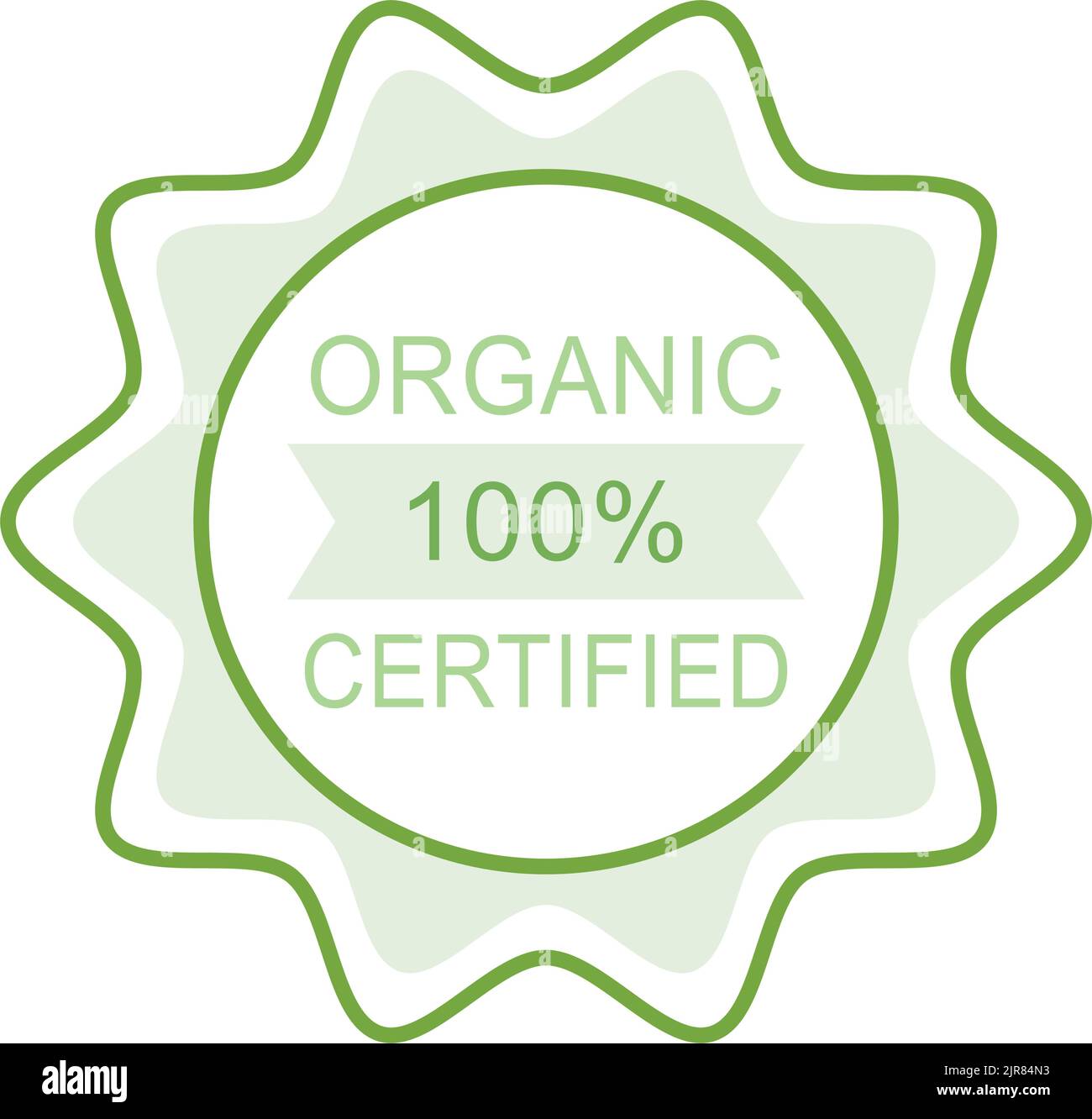 organic certified seal Stock Vector Image & Art - Alamy