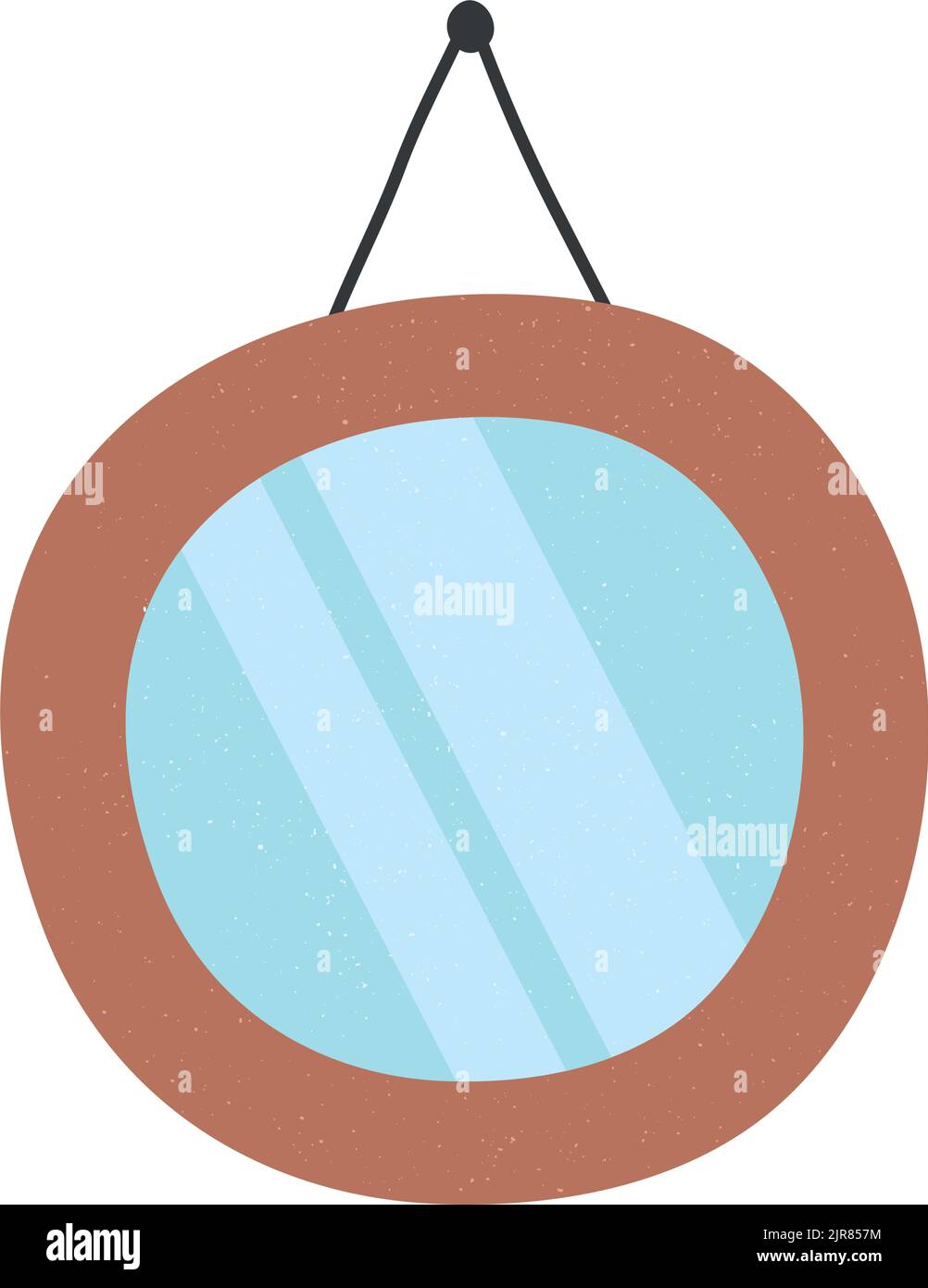 round mirror icon Stock Vector Image & Art - Alamy