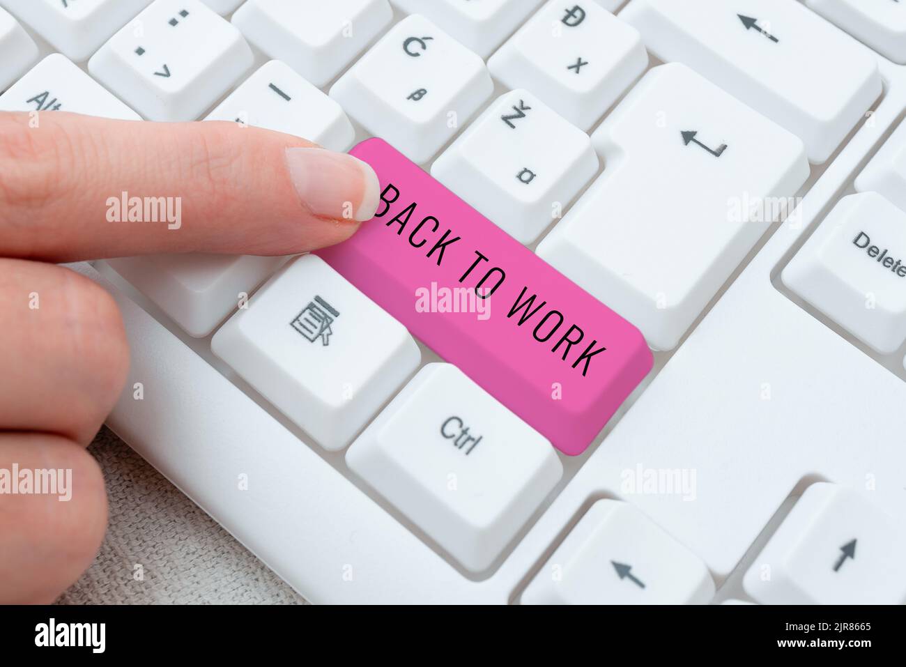 Text showing inspiration Back To Work, Word for Returning to job ... Text showing inspiration Back To Work, Word for Returning to job ...