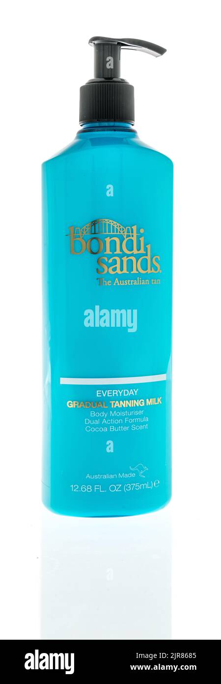 Winneconne, WI - 23 July 2022: A package of Bondi Sands the Australian ...