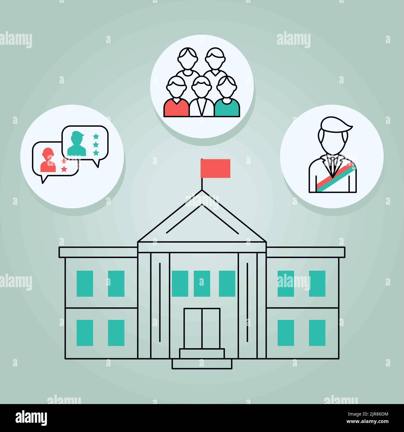 elections icon set Stock Vector Image & Art - Alamy