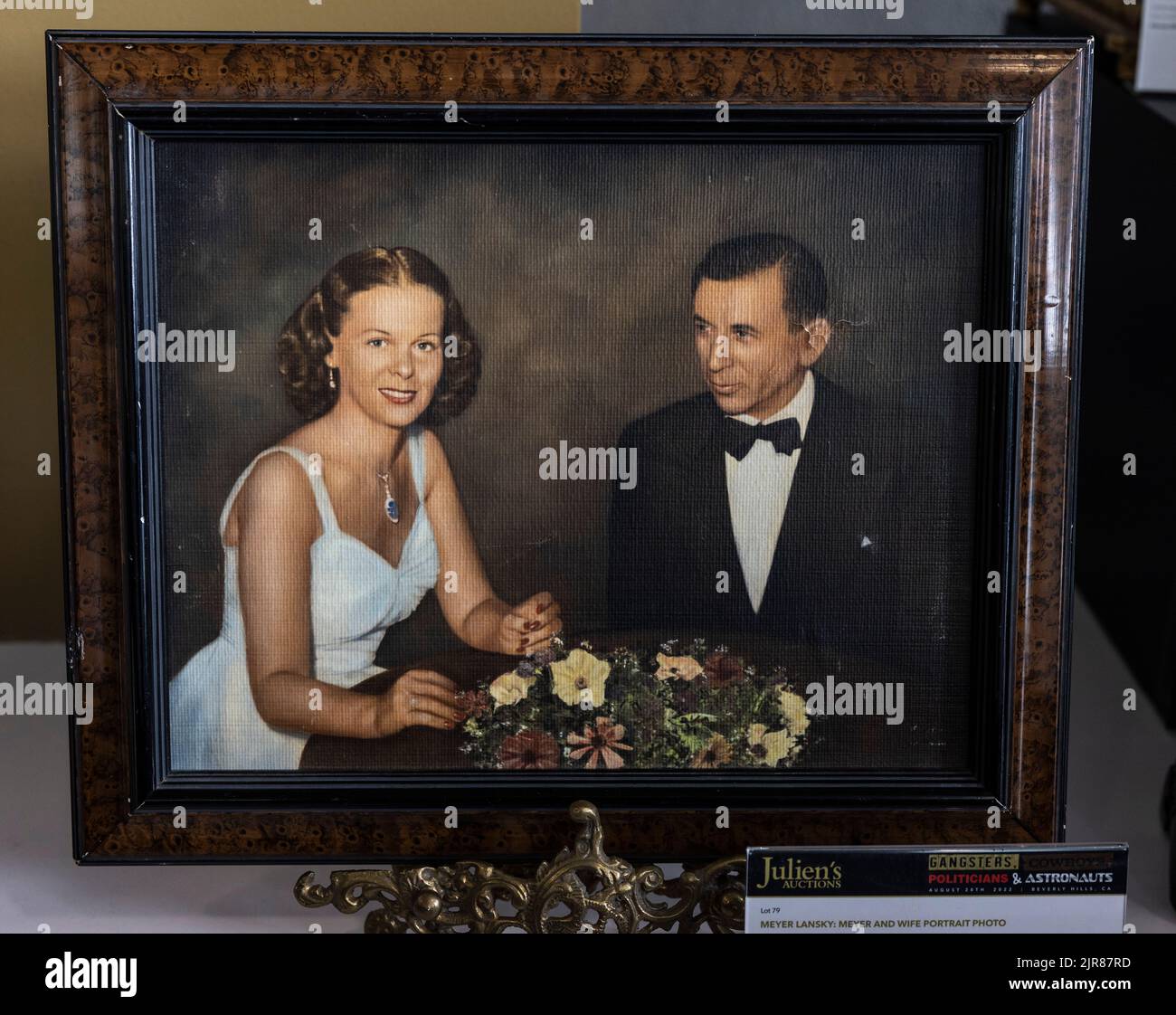 Beverly Hills, USA. 22nd Aug, 2022. Portrait of Meyer Lansky and his ...