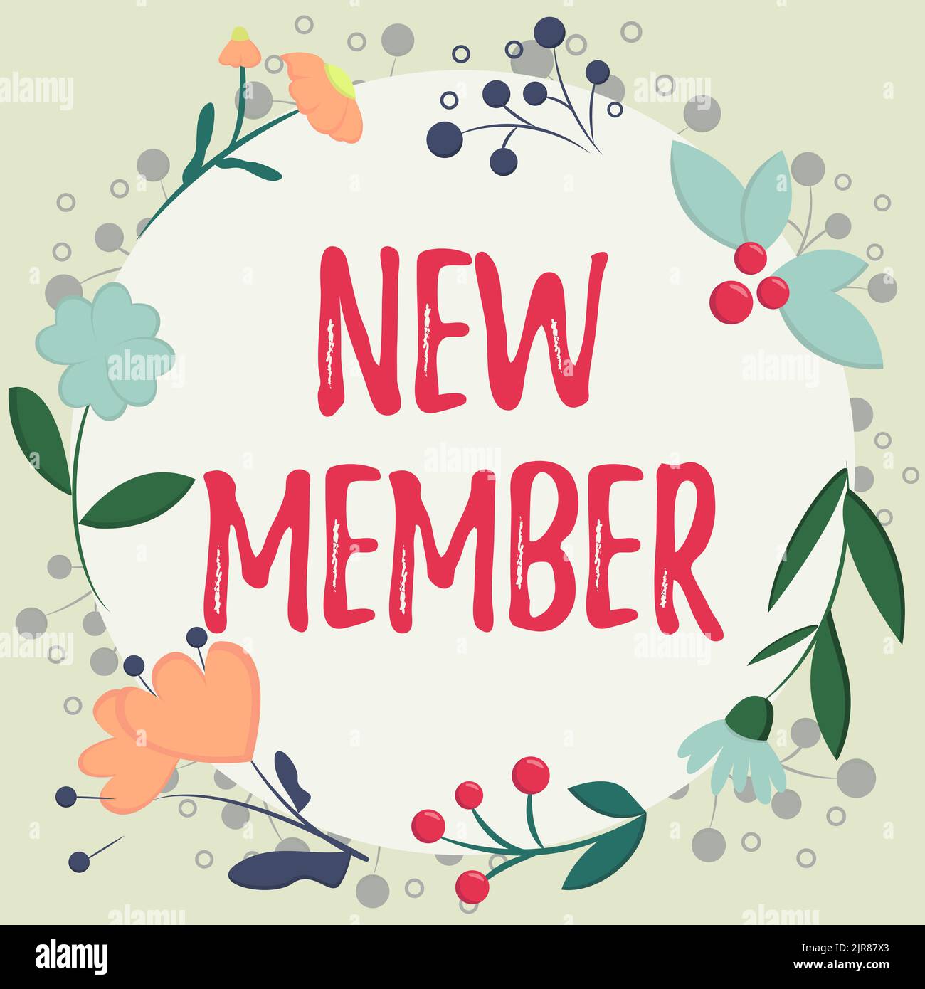 Writing displaying text New Member, Business showcase recruiting ... Writing displaying text New Member, Business showcase recruiting ...