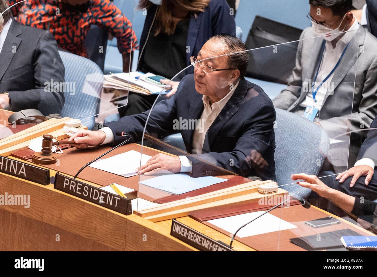 Permanent Representative of China to the United Nations, Ambassador ...