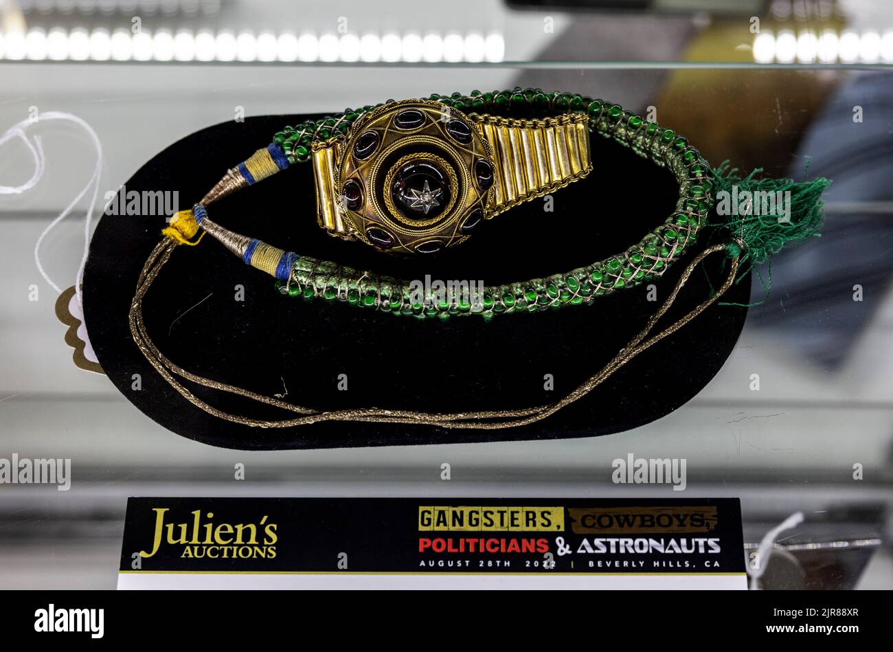 Bracelets owned by Benjamin “Bugsy” Siegel. Artifacts from the ...