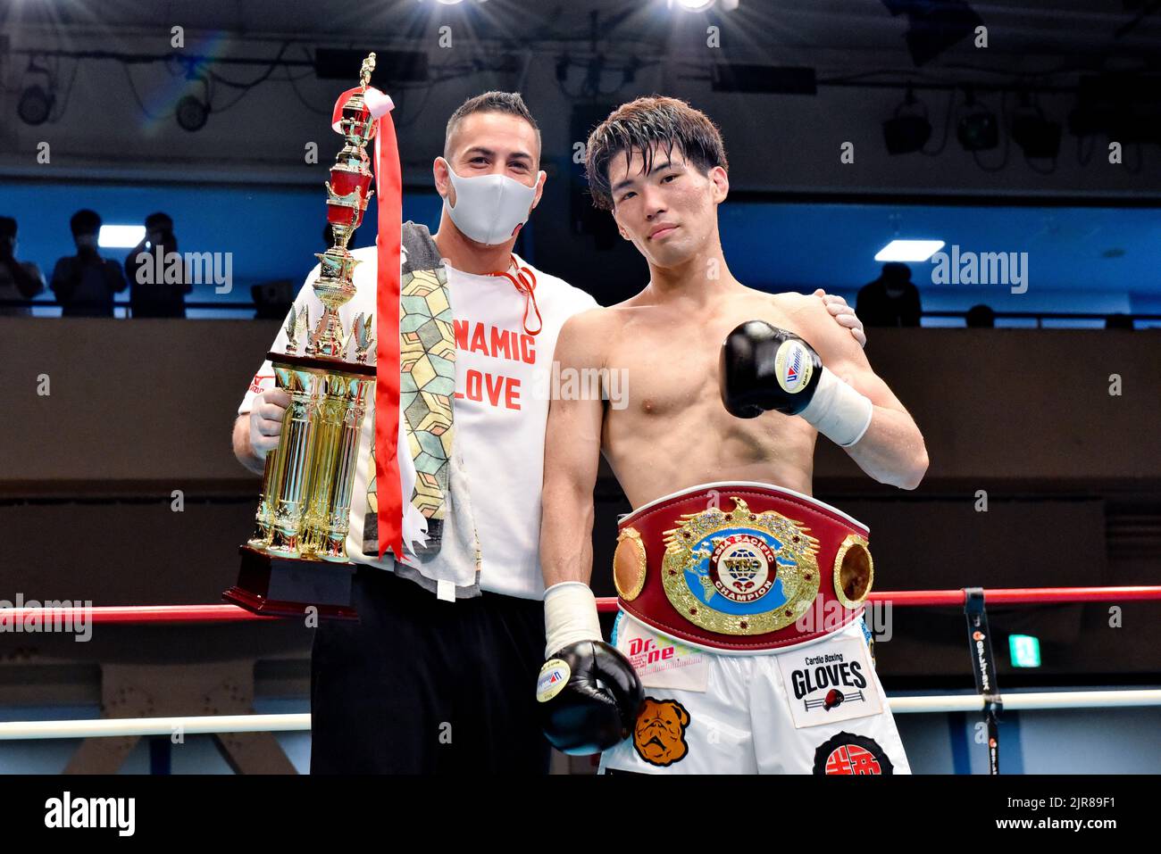 Ryota Toyoshima of Japan won WBO Asia Pacific Welterweight title bout ...
