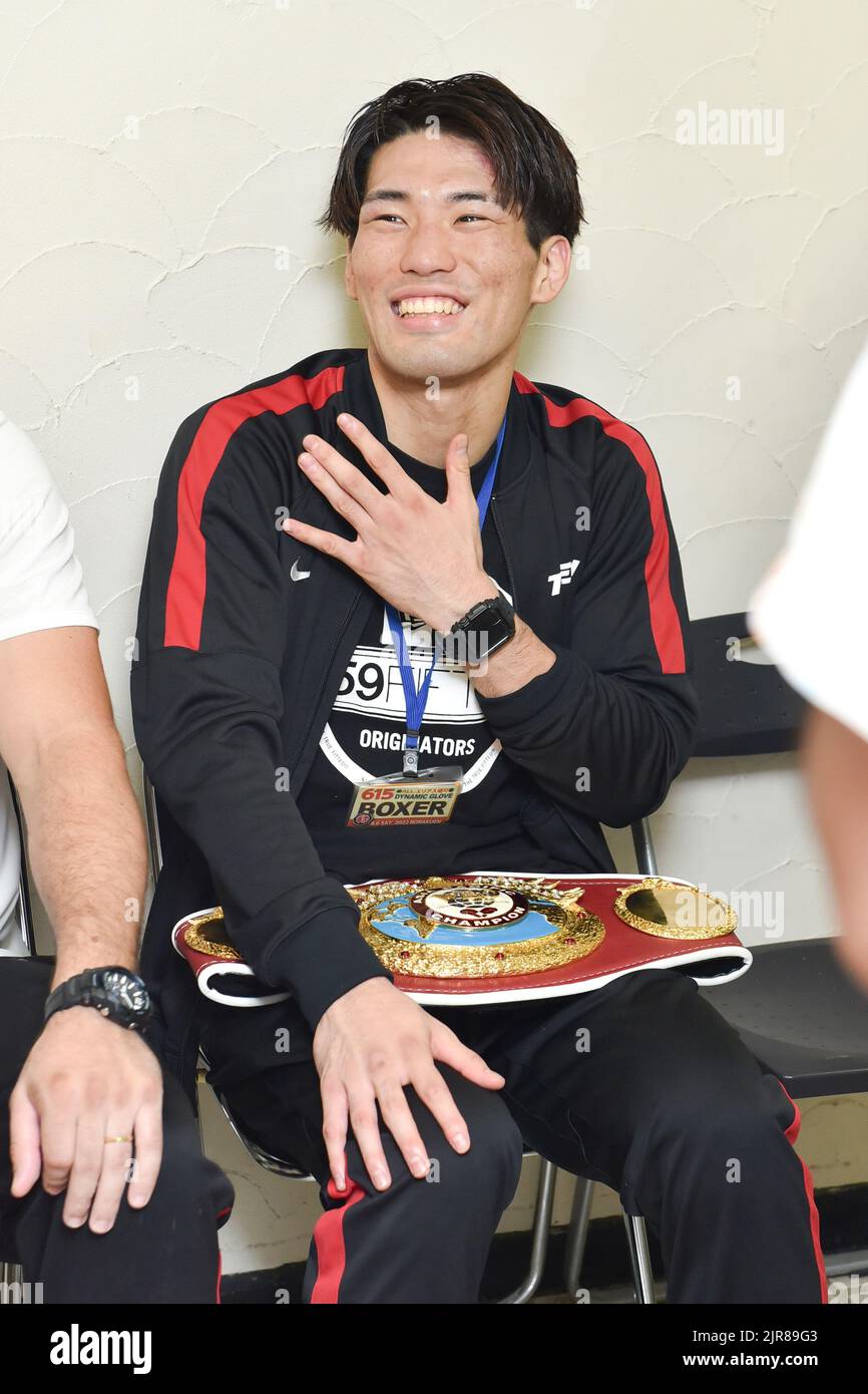Ryota Toyoshima of Japan won WBO Asia Pacific Welterweight title bout ...