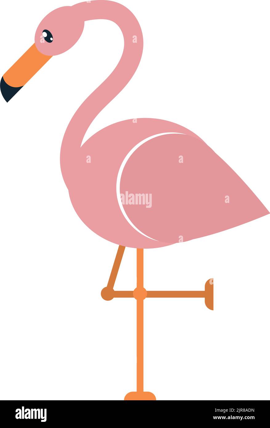 cute flamingo icon Stock Vector Image & Art - Alamy