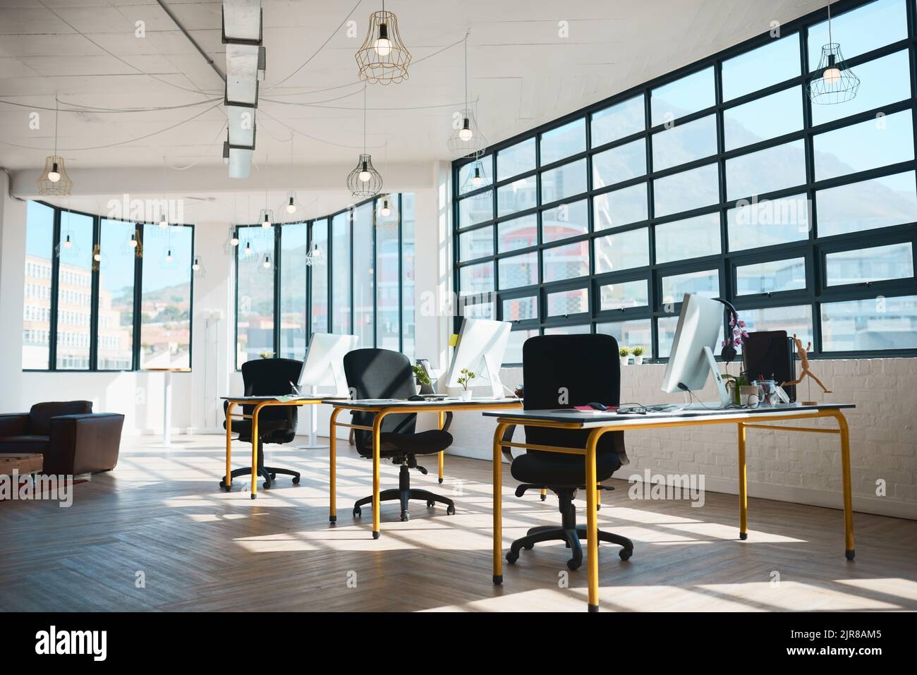 Let this space amplify your creativity. a modern design office with no ...