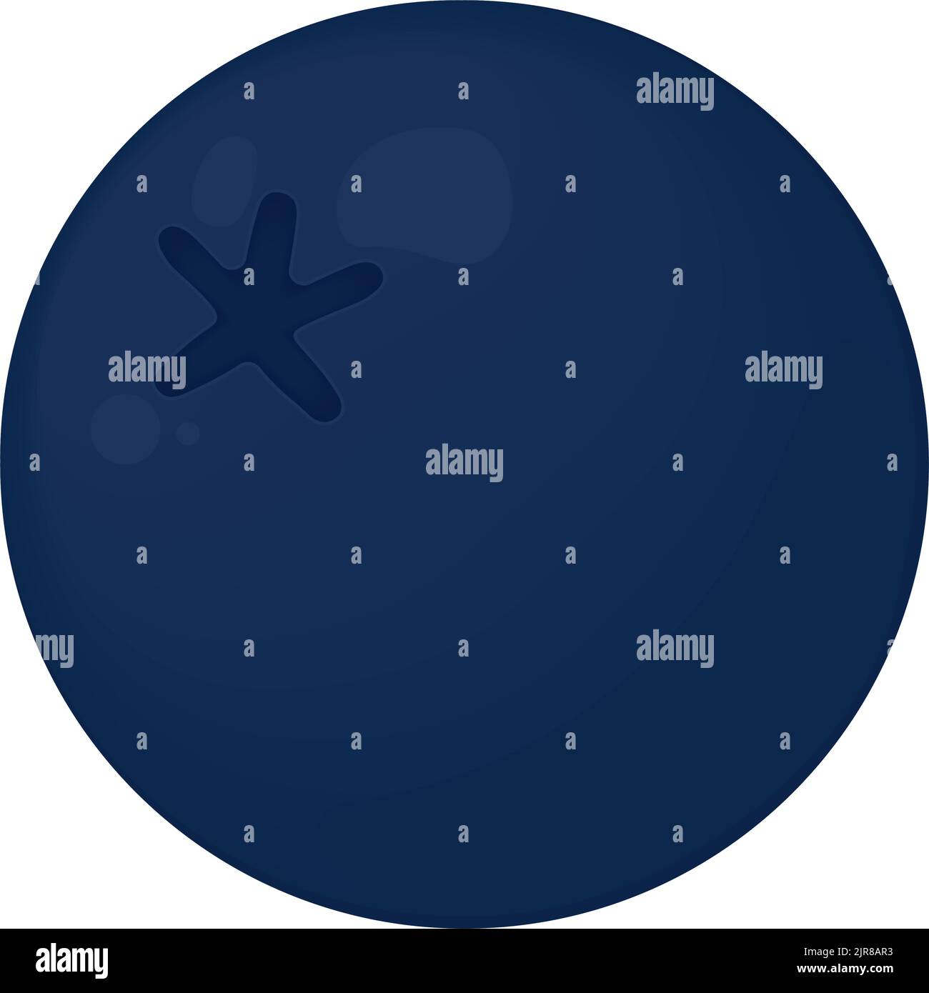 blueberry fruit icon Stock Vector Image & Art - Alamy