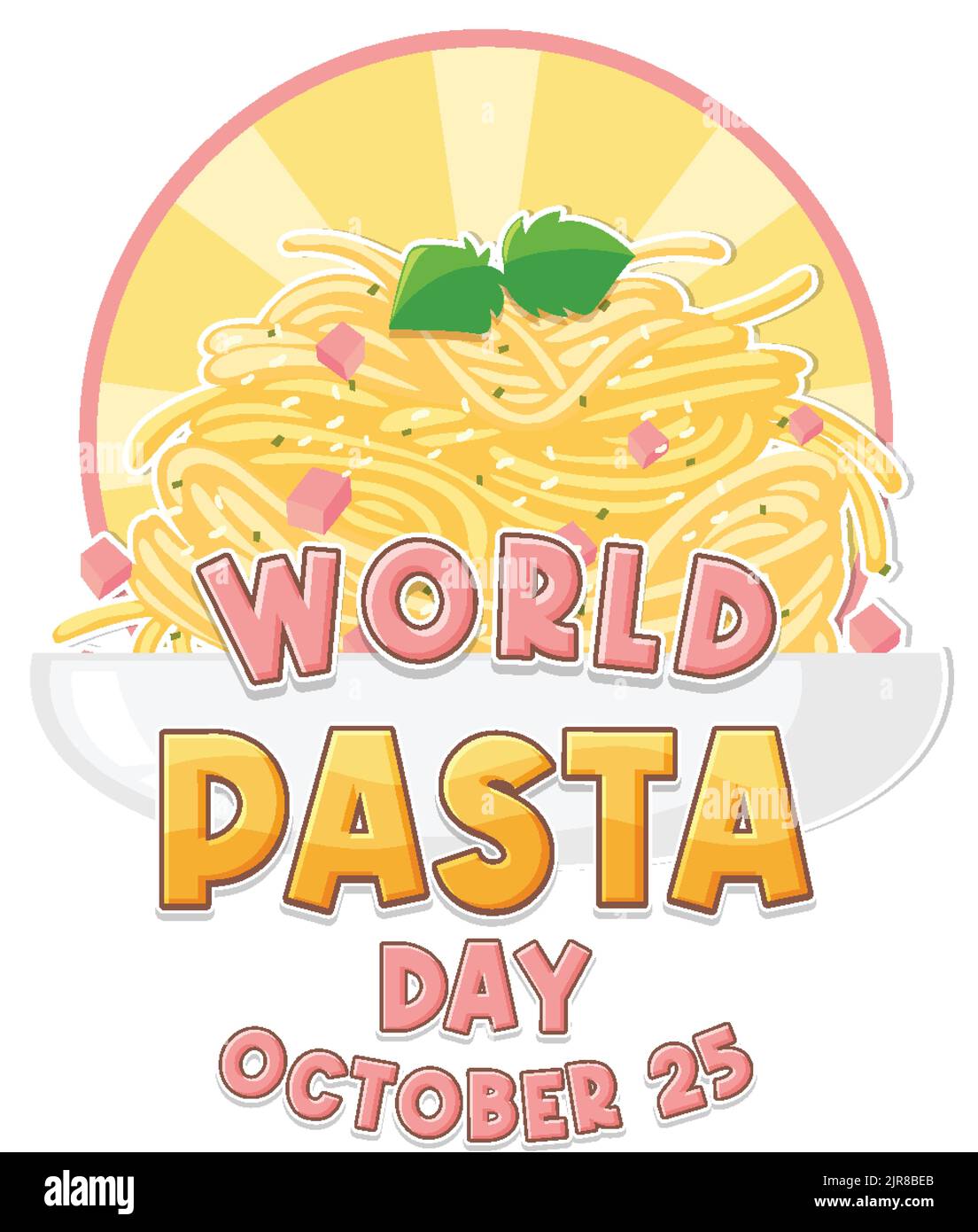 World Pasta Day Banner Design illustration Stock Vector Image & Art - Alamy
