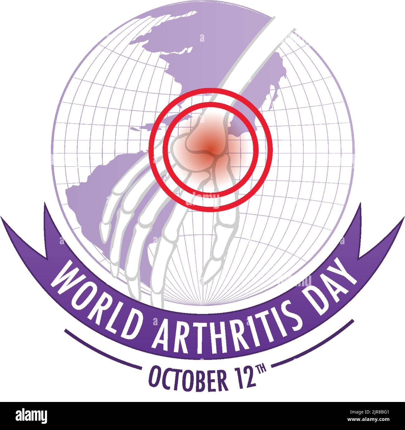 World Arthritis Day Poster Design illustration Stock Vector Image & Art ...
