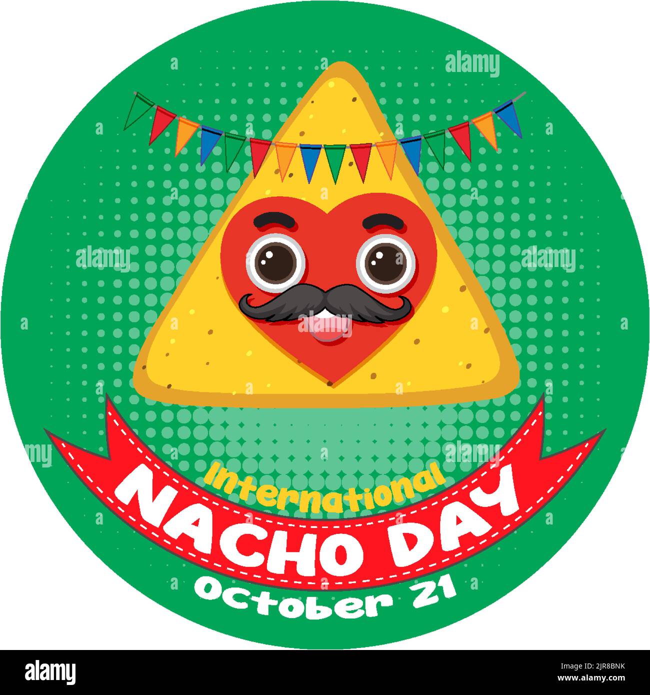 International Nacho Day Banner Design illustration Stock Vector Image ...