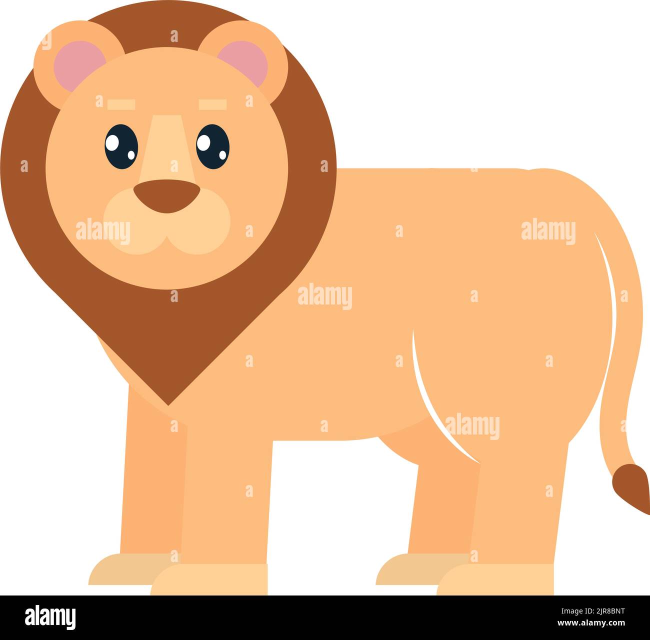 cute lion icon Stock Vector Image & Art - Alamy
