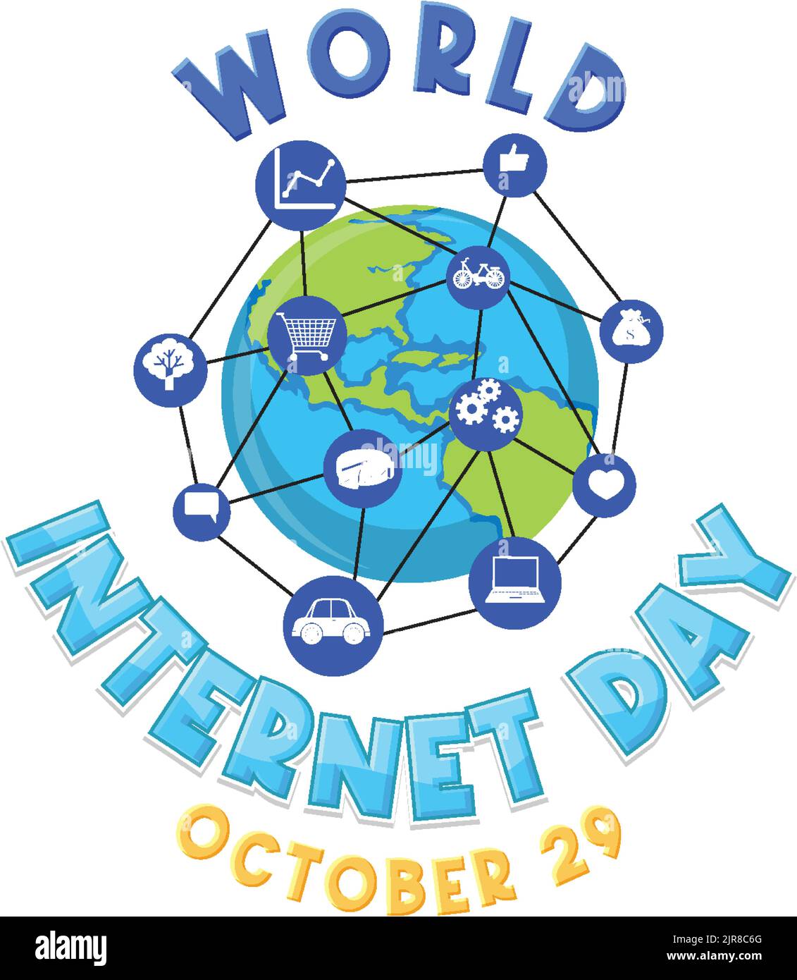 World Internet Day Banner Design illustration Stock Vector Image & Art ...