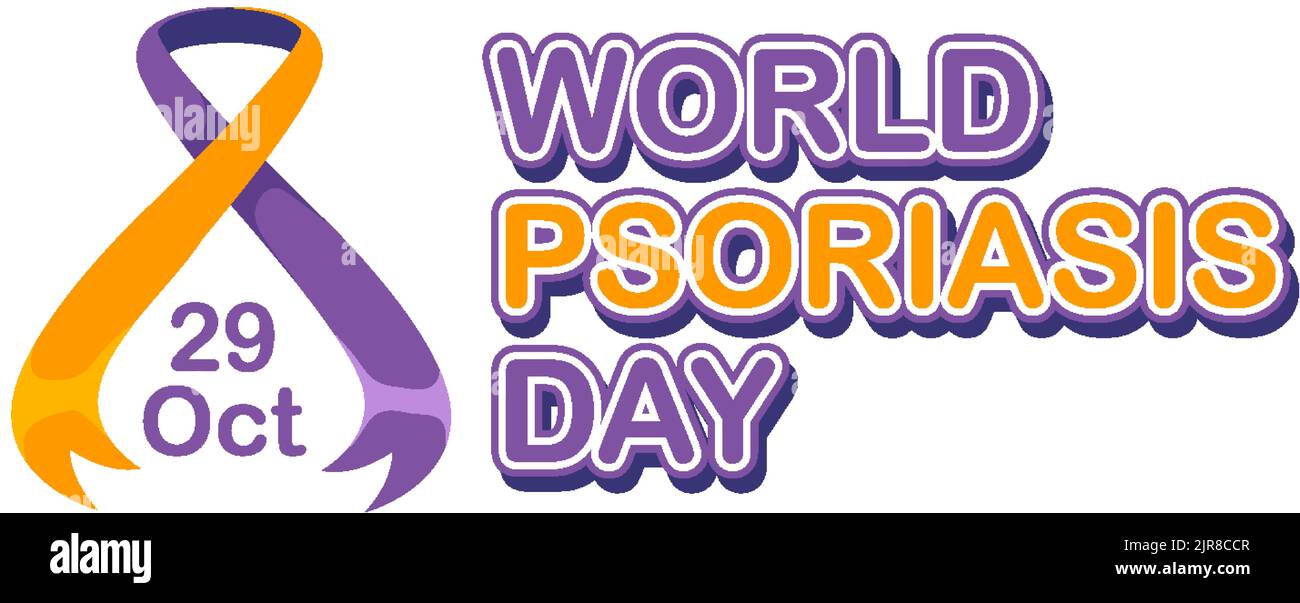 World Psoriasis Day Banner Design illustration Stock Vector Image & Art ...