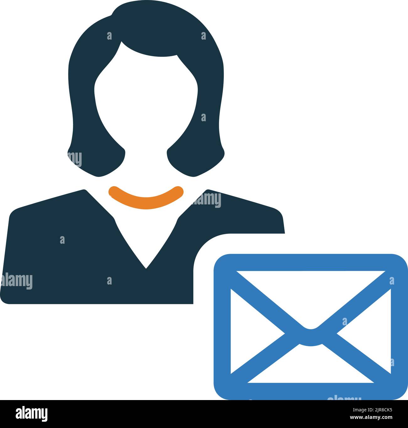 Conversation, female, message icon - Use for commercial purposes, print ...