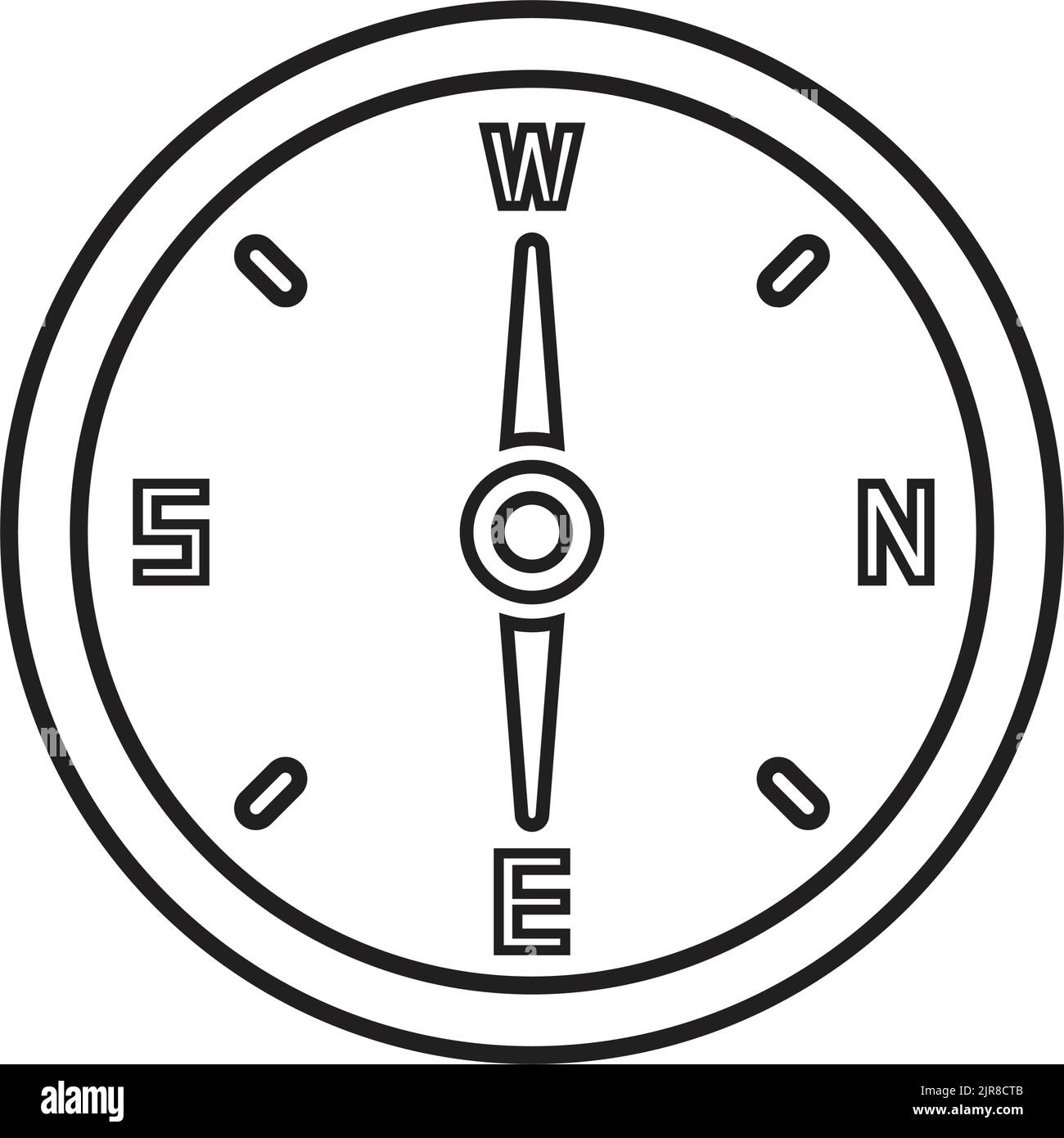 Compass, direction icon - Use for commercial purposes, print media, web ...