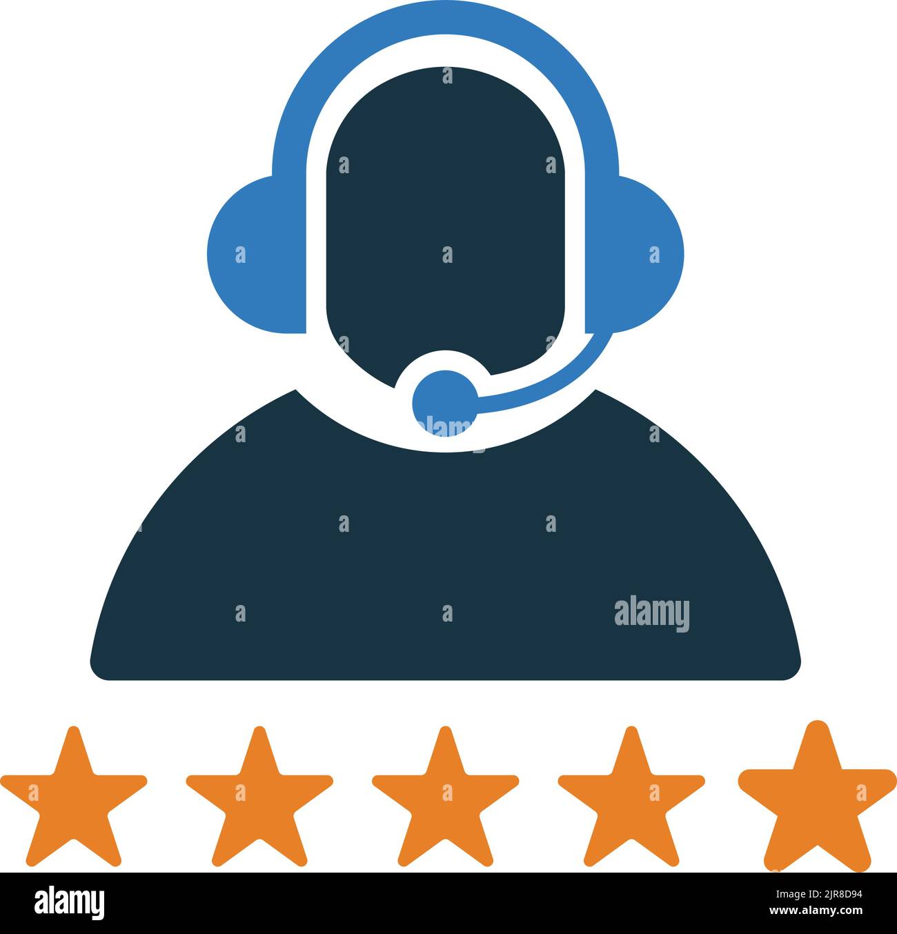 Customer, feedback icon is isolated on white background. Use for ...