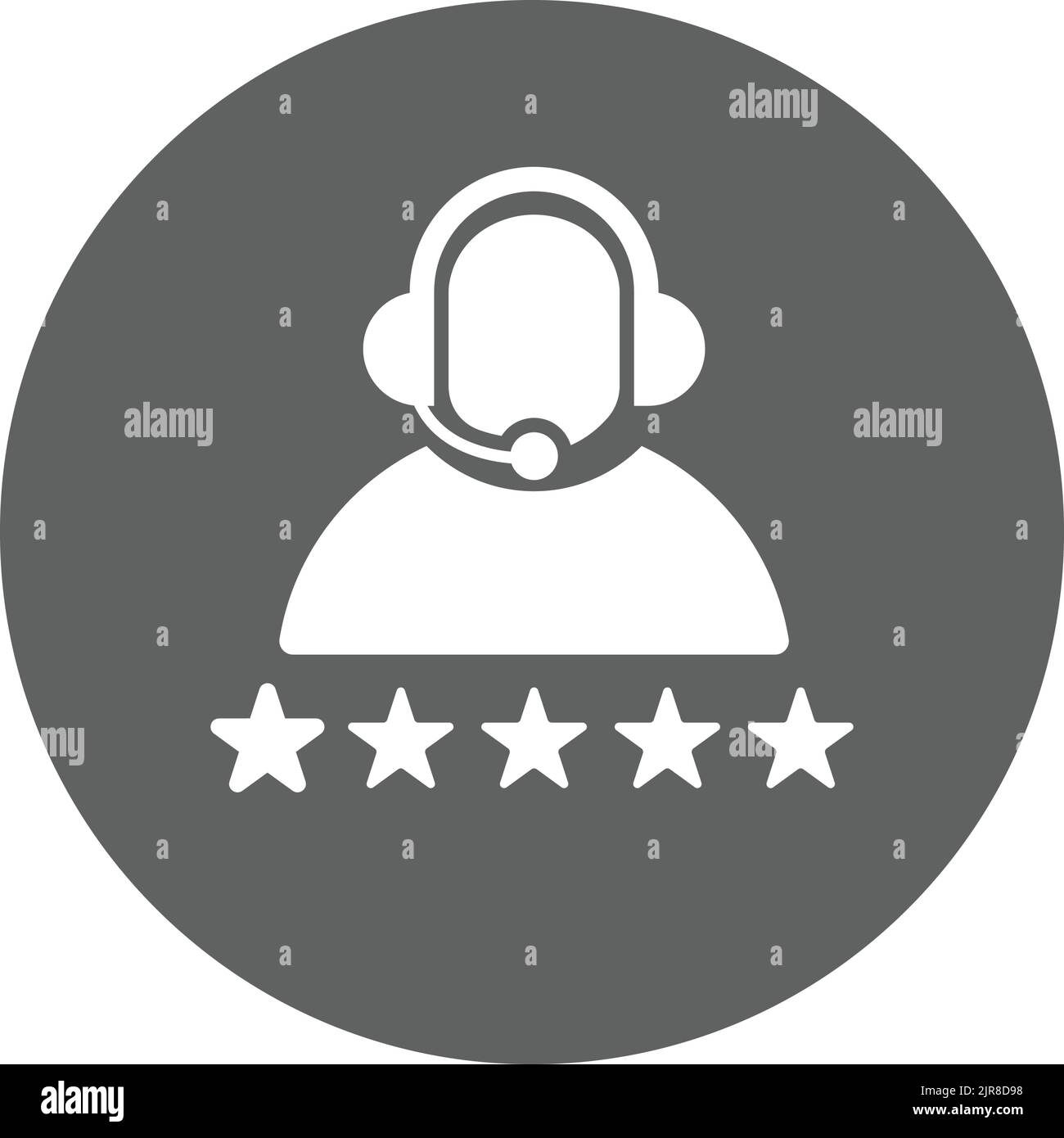 Customer, feedback icon is isolated on white background. Use for ...