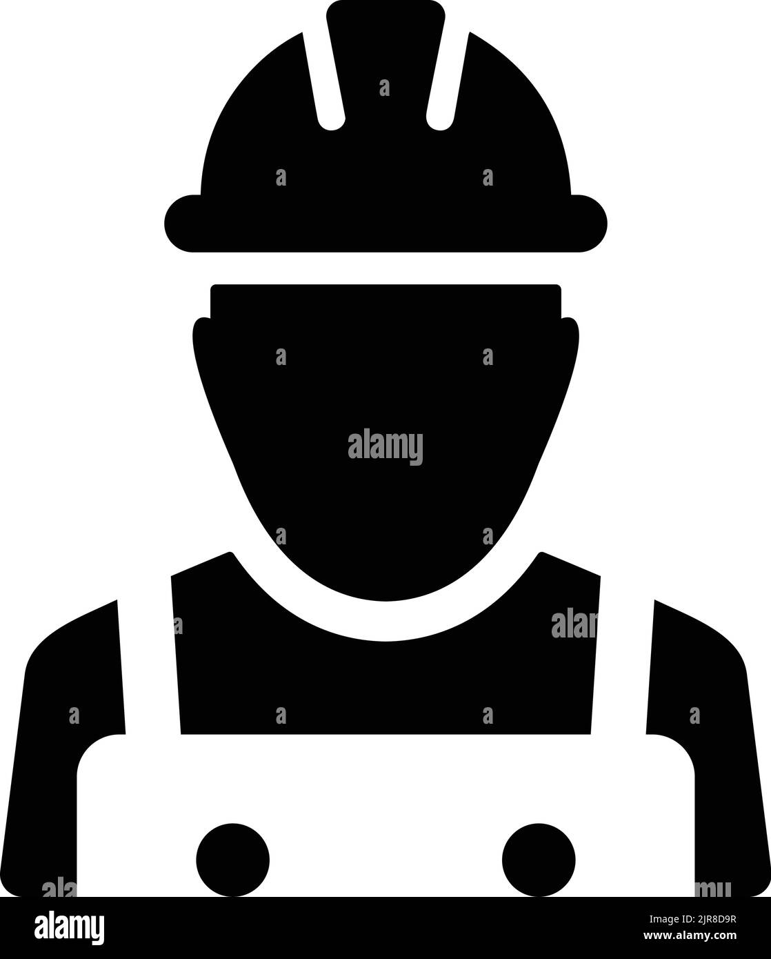 Construction, man icon - Use for commercial purposes, print media, web ...