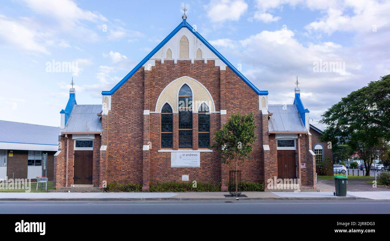 st andrews presbyterian church murwillumbah, nsw, australia Stock Photo ...