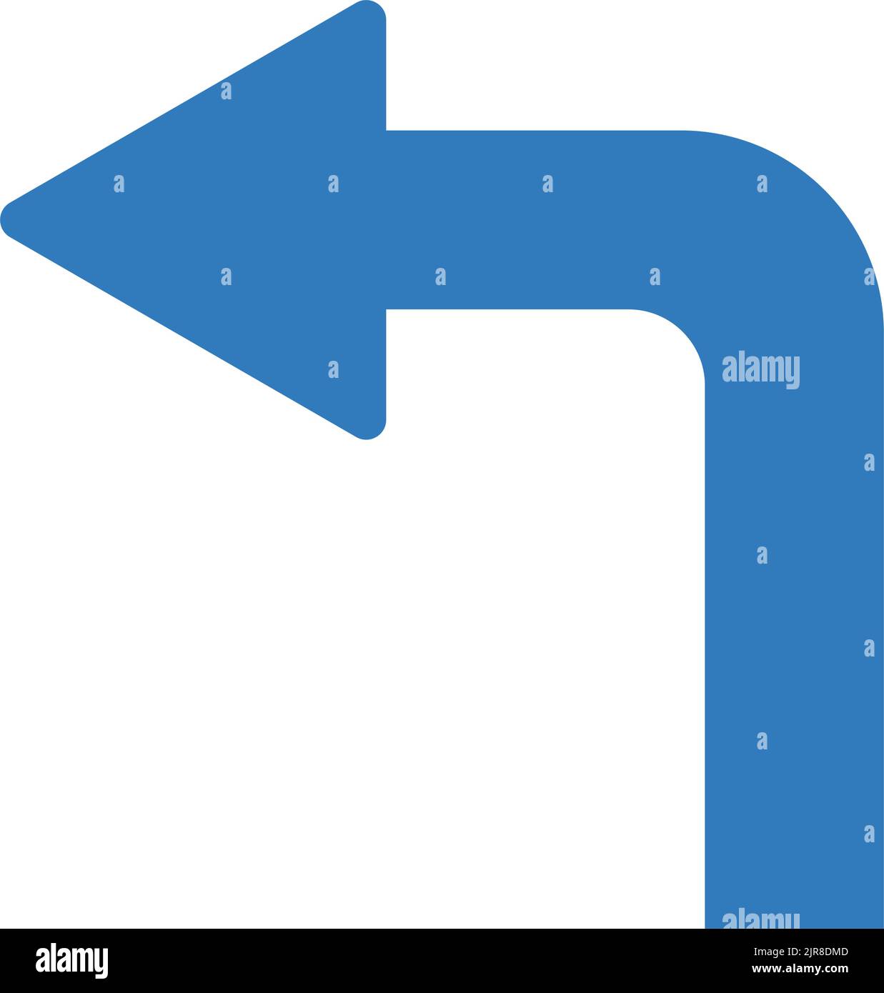 Direction, arrow icon is isolated on white background. Use for graphic ...