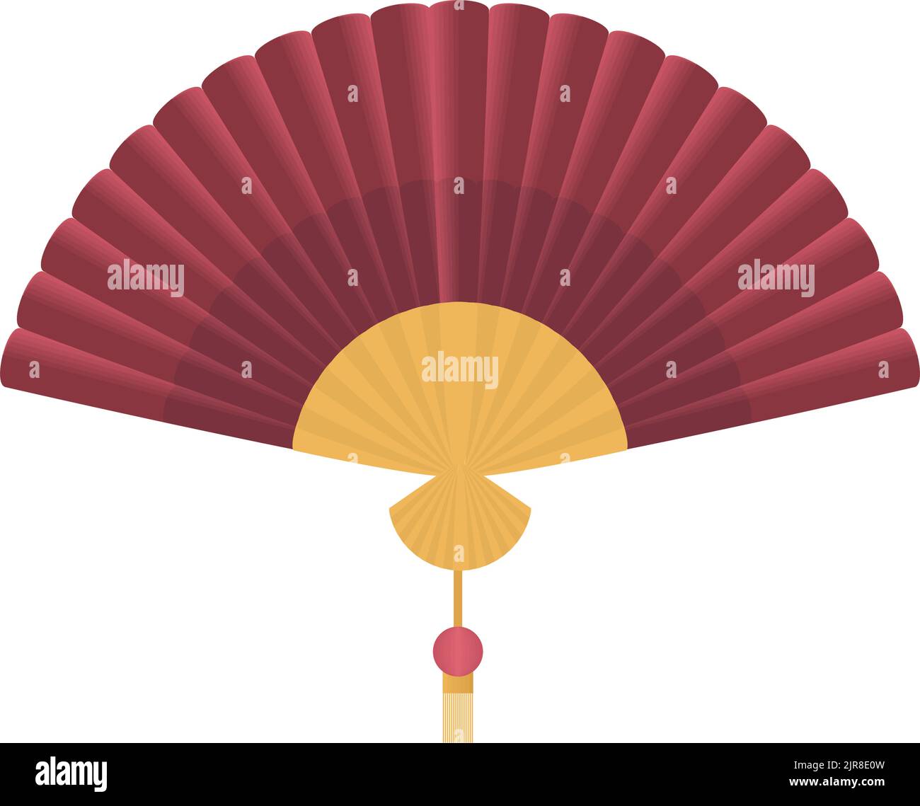 Foldable hand fan Stock Vector Images - Alamy