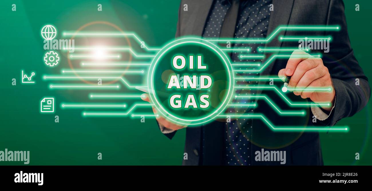 Writing displaying text Oil And Gas. Conceptual photo Exploration ...