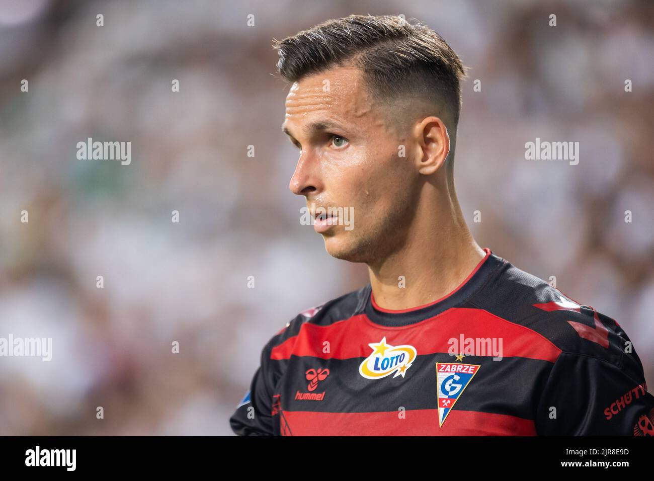 Pawel Olkowski of Gornik seen during the Polish PKO Ekstraklasa League ...