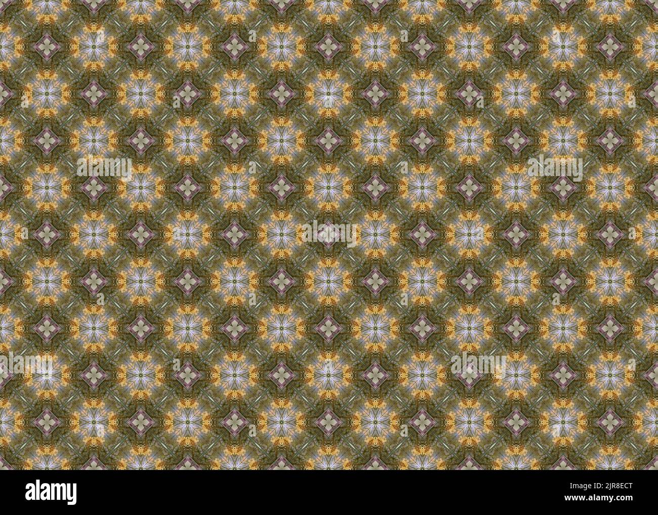 Seamless repeat pattern of subtle colored shapes in grey green and ...