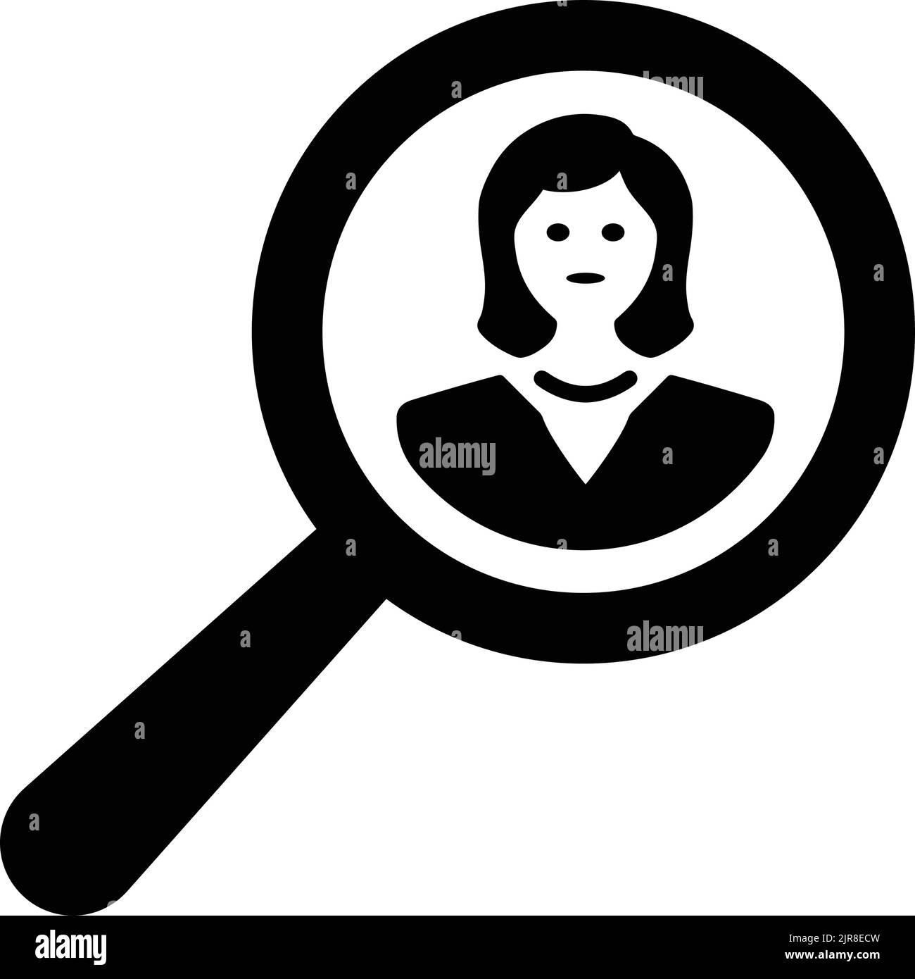 Female, search icon - Perfect use for designing and developing websites ...