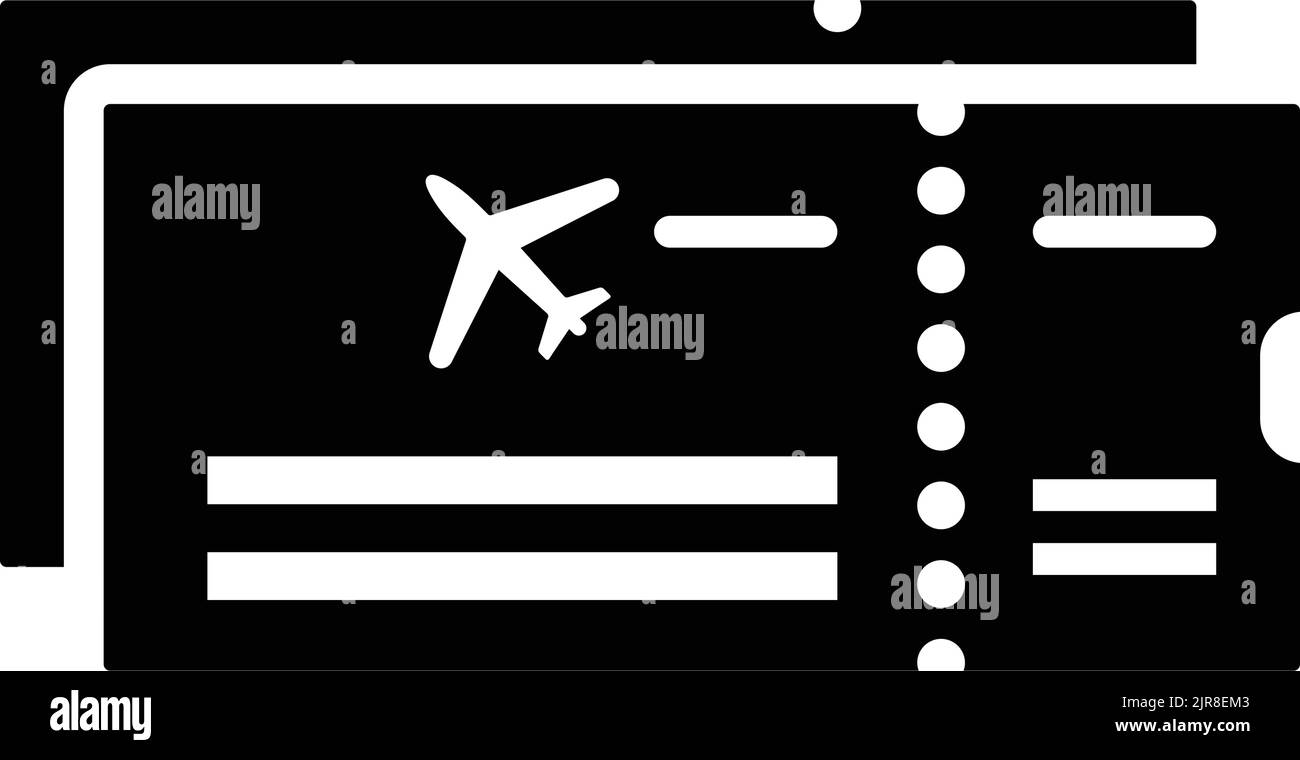 Flight, ticket icon - Vector EPS file. Perfect use for print media, web ...