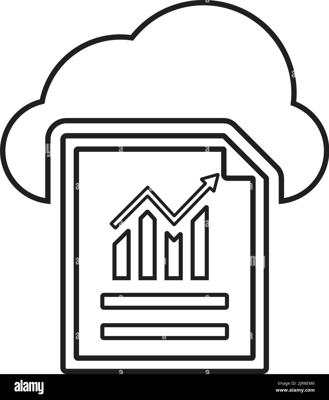 Finding, analysis, cloud, solution icon - Vector EPS file. Perfect use for print media, web ...