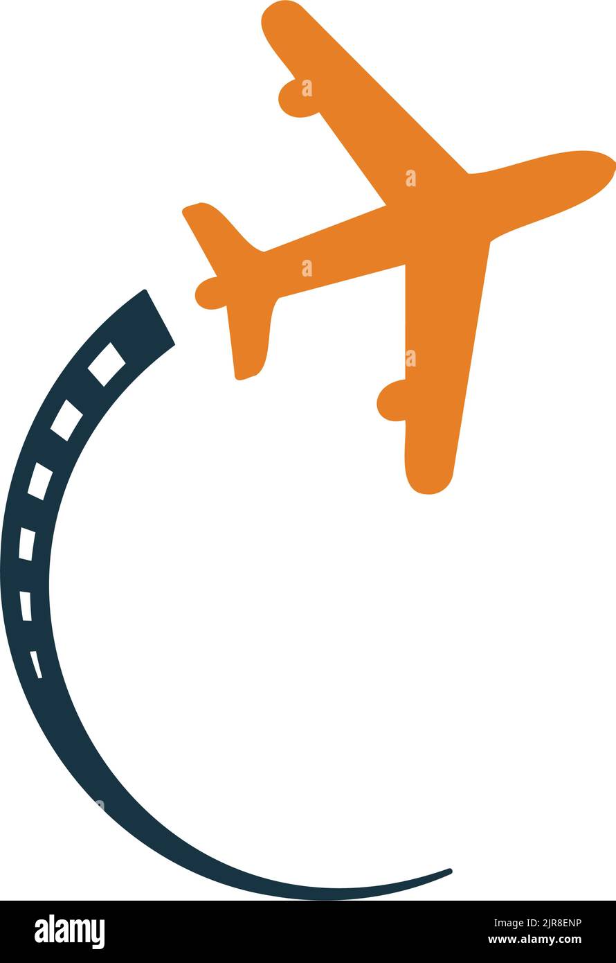 Flight, airplane icon - Vector EPS file. Perfect use for print media, web, stock images ...