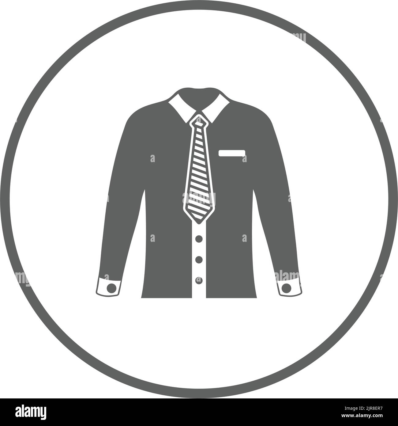 Formal, man, shirt icon - Vector EPS file. Perfect use for print media ...