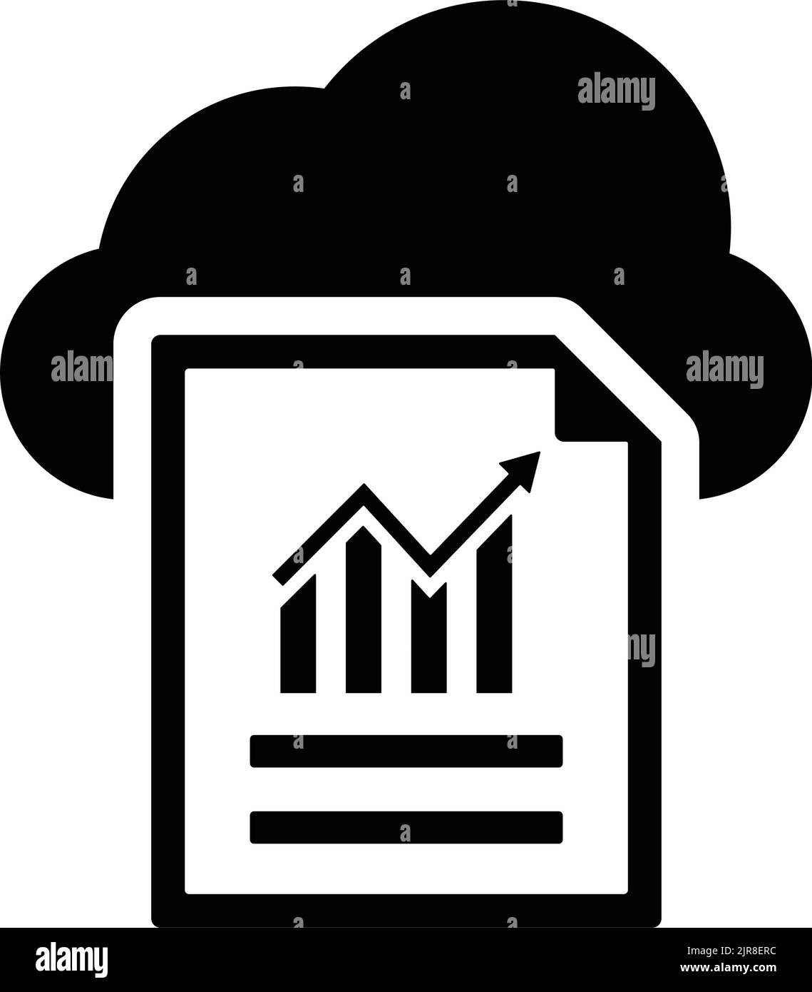 Finding, analysis, cloud, solution icon - Vector EPS file. Perfect use for print media, web ...
