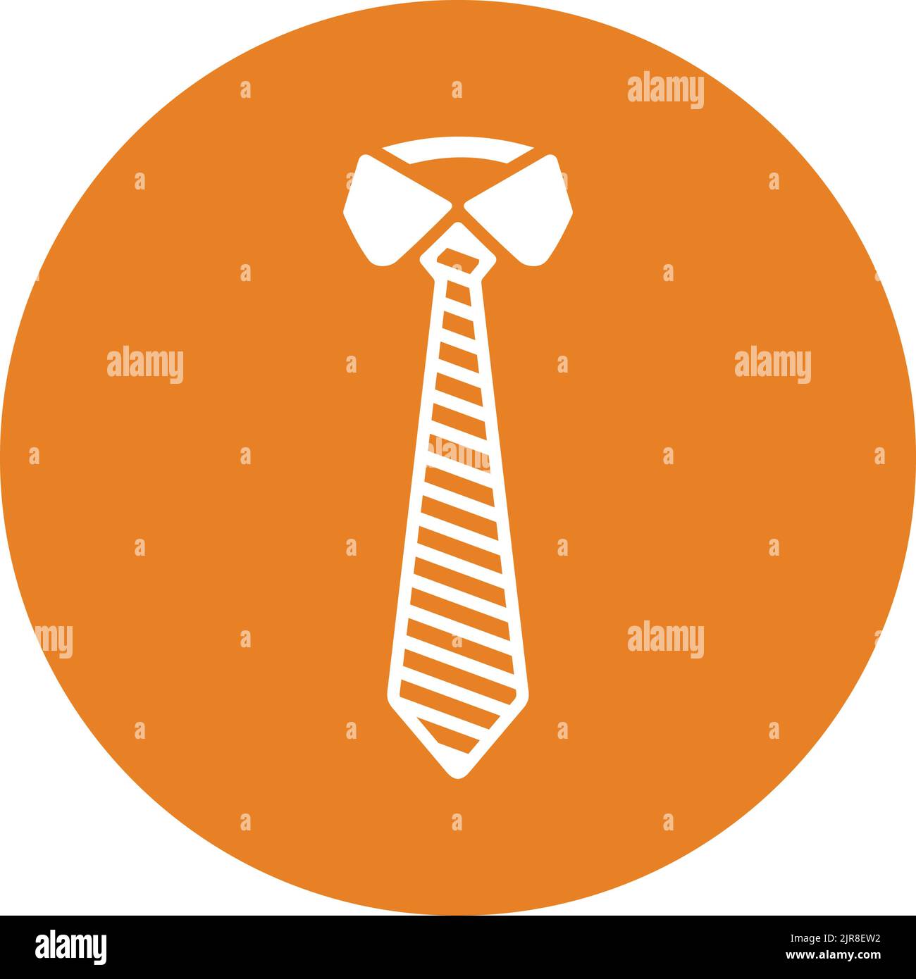 Formal Tie Fashion Icon Vector Eps File Perfect Use For Print Media Web Stock Images