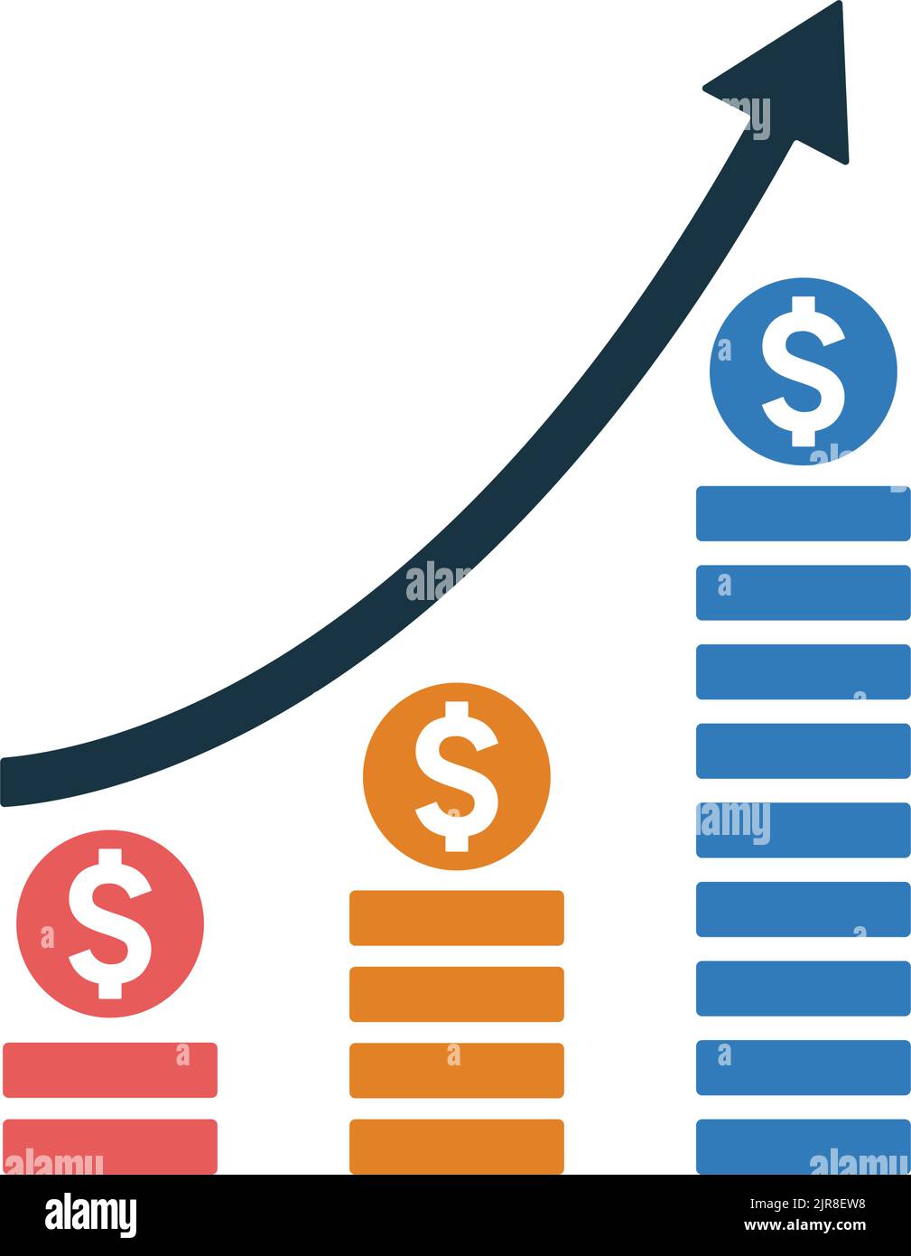 Funds, growth, mutual icon - Vector EPS file. Perfect use for print ...