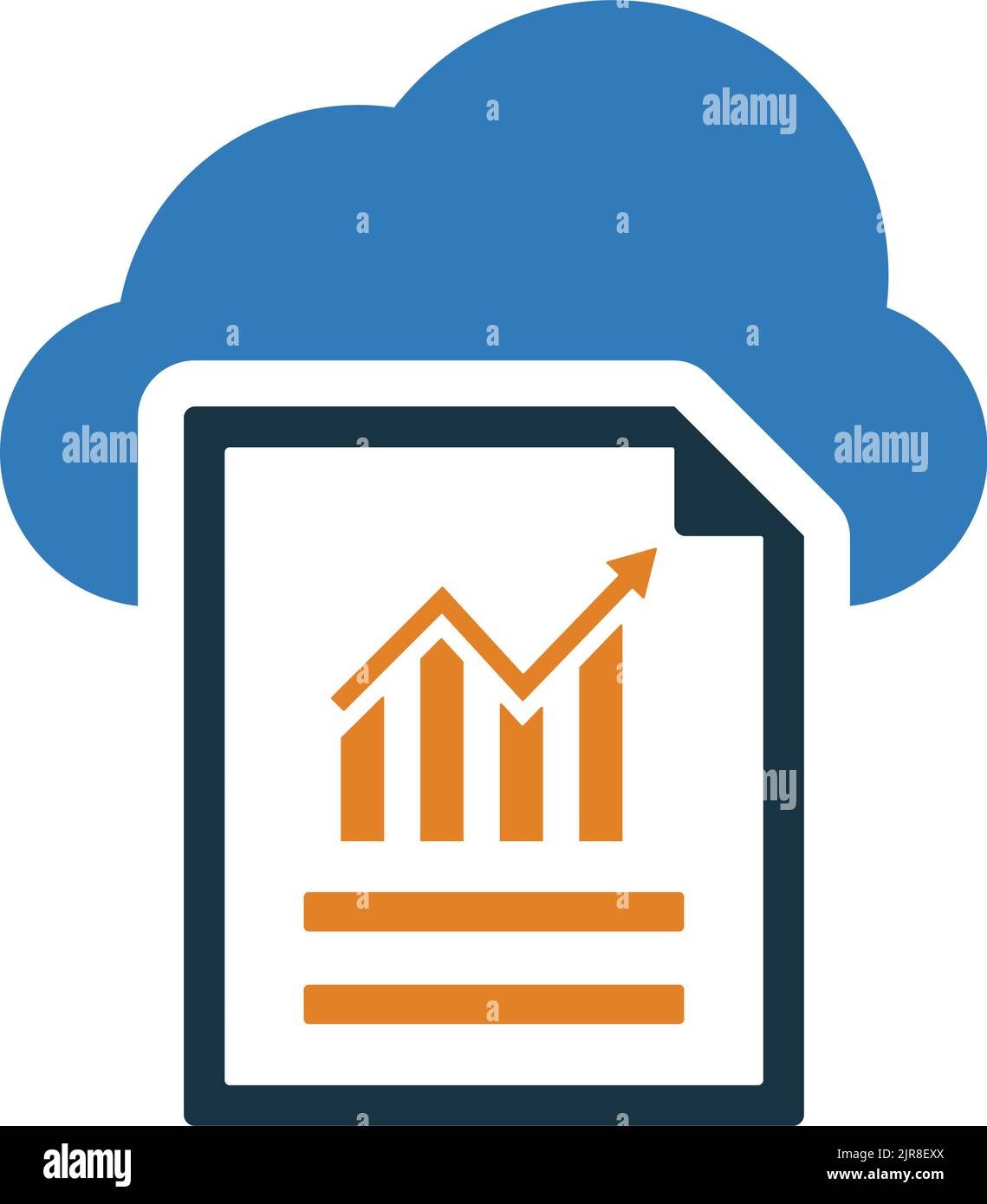 Finding, analysis, cloud, solution icon - Vector EPS file. Perfect use for print media, web ...