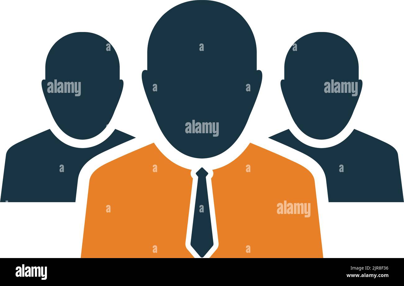 Group, management, manager icon - Simple editable vector EPS file Stock ...