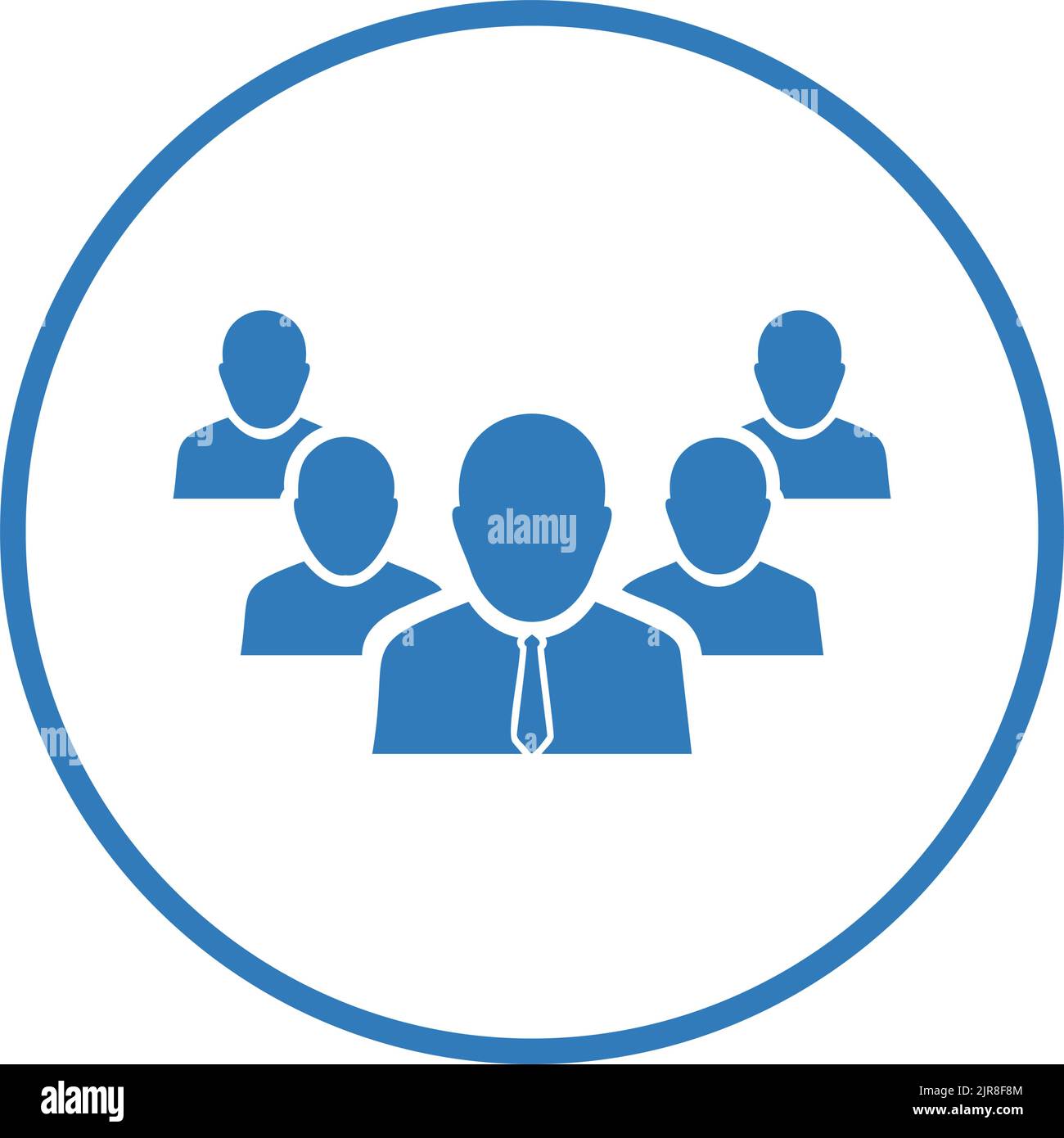 Group, manager, team leader icon - Simple editable vector EPS file ...