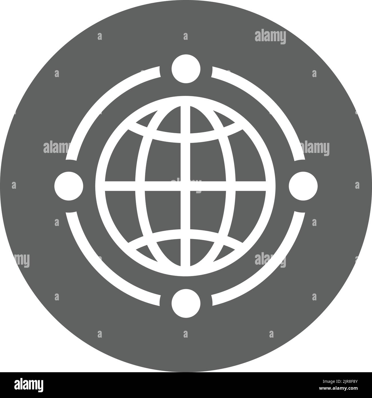 Global Communication Support Icon Simple Editable Vector Eps File Stock Vector Image And Art