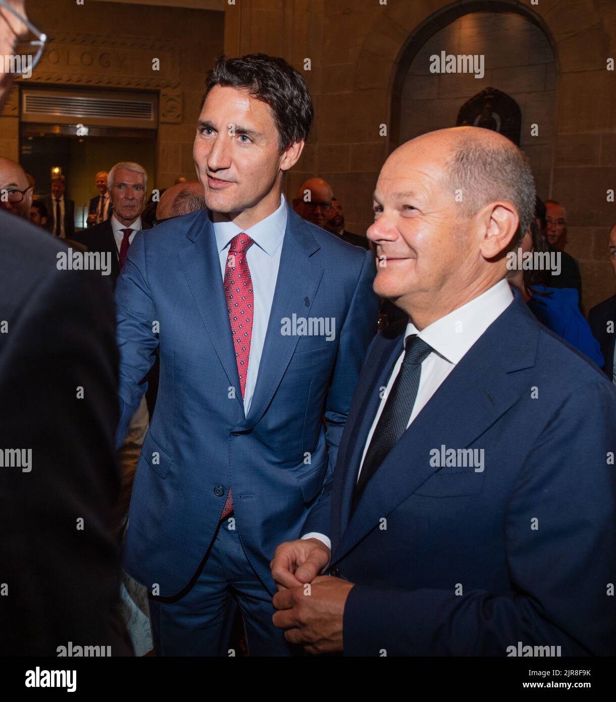 Toronto, Canada. 22nd Aug, 2022. Prime Minister Justin Trudeau and ...