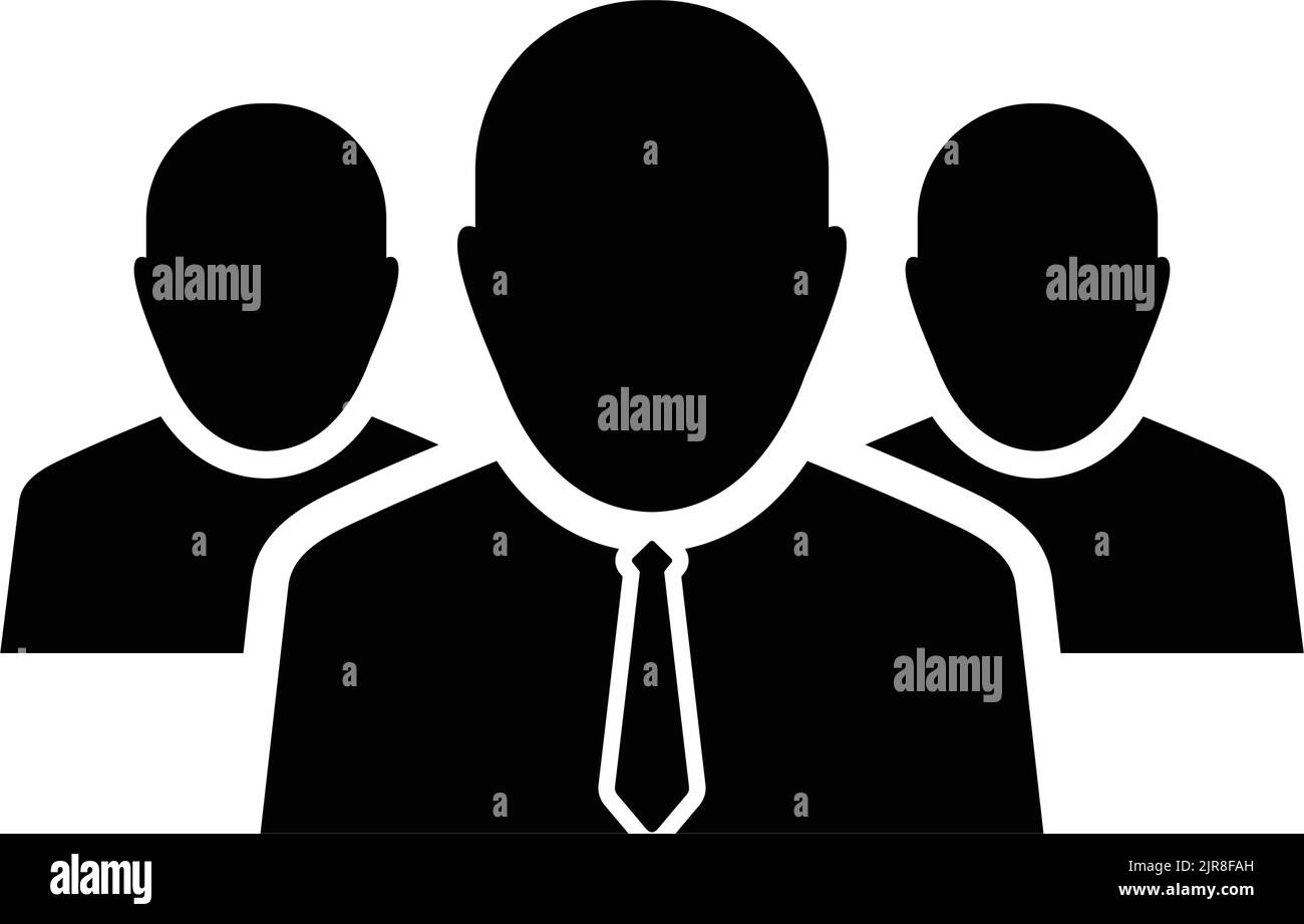 Group, management, manager icon - Simple editable vector EPS file Stock ...
