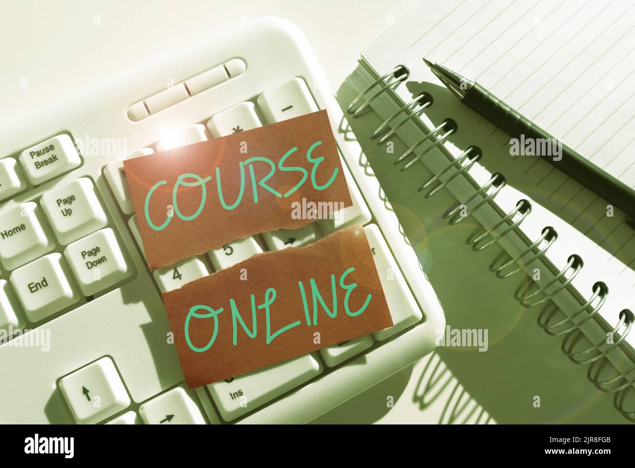 Sign displaying Course Online, Conceptual photo eLearning Electronic ...